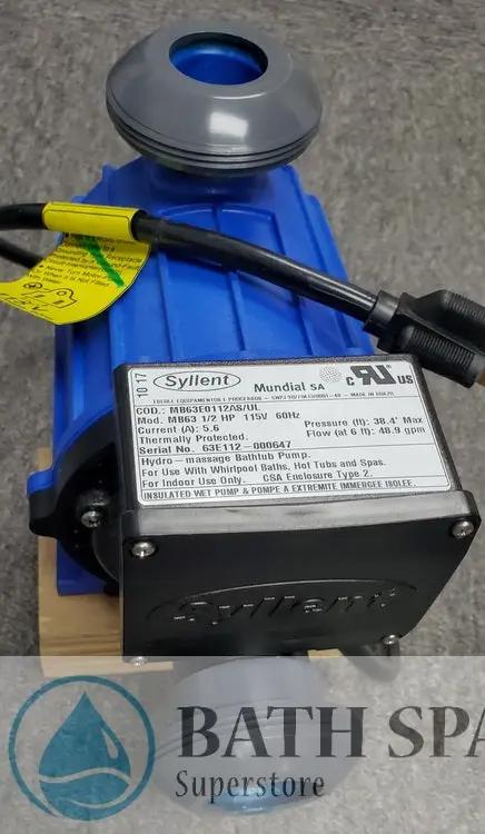 Syllent Hydromassage Bath Pump