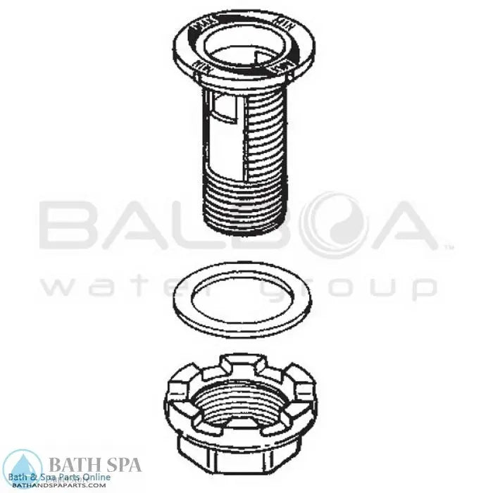Balboa Slimline Air Control Body [White] (10-2318WHT)