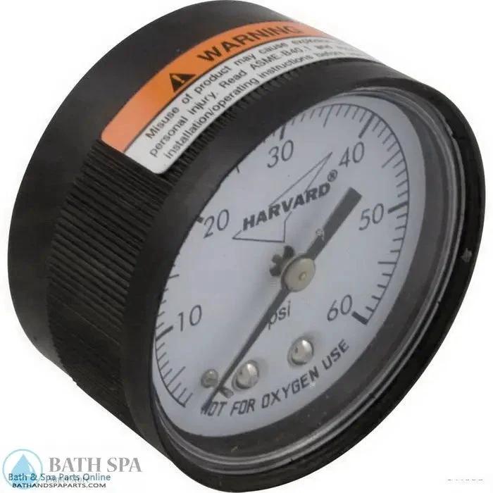 Jacuzzi Pressure Gauge [1/4"MPT] [Back Mount] (91-9341-82-R)