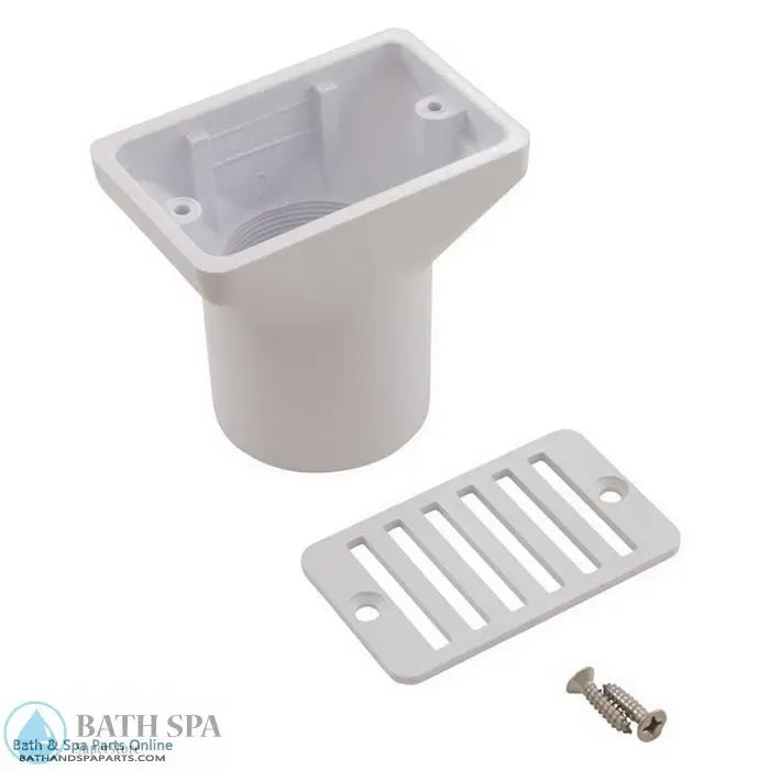 CMP Gutter Deck Drain [2" FIP X 2" Skt] [White] (25533-000-000)