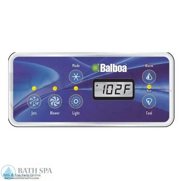 Balboa E8 Serial Standard Spa Topside [No Overlay] (52813-01)