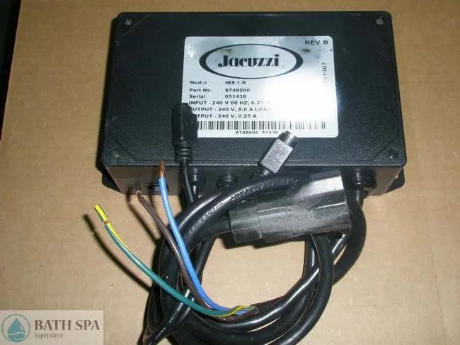 Jacuzzi Control Box, [IES IBS-1-D] DX82000, 240v 8a (S748000)